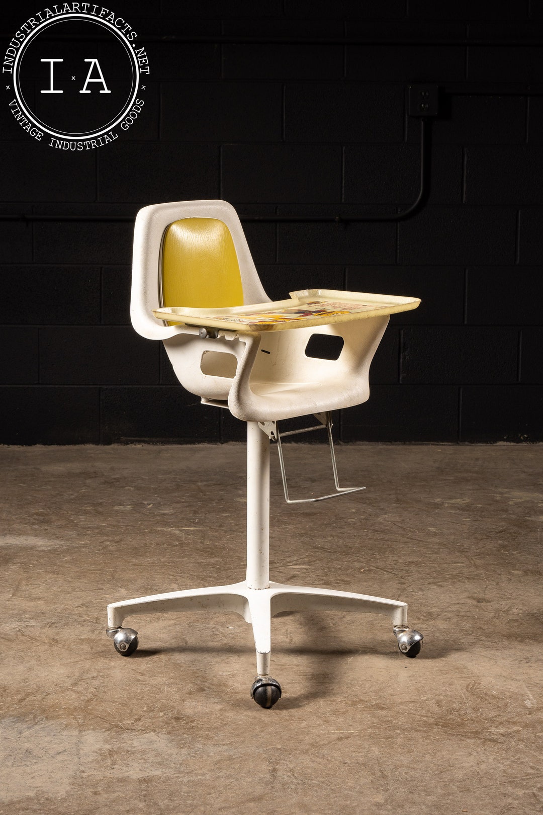 Vintage Mcdonald's Rolling High Chair - Etsy