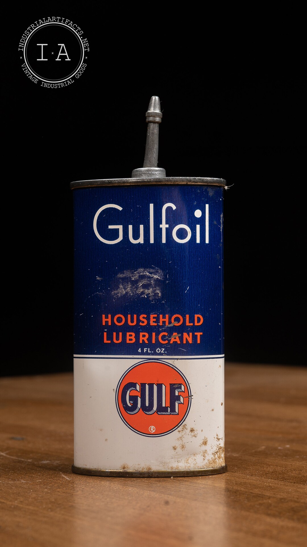 Vintage Gulf Oil Can - Etsy