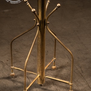Antique Brass Coat Tree - Etsy