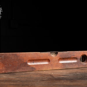 Vintage Industrial Wooden Shop Level by Goodell Pratt - Etsy