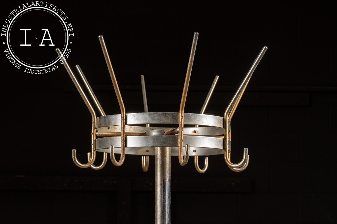 C. 1920 Art Deco Barber Shop Coat Rack - Etsy