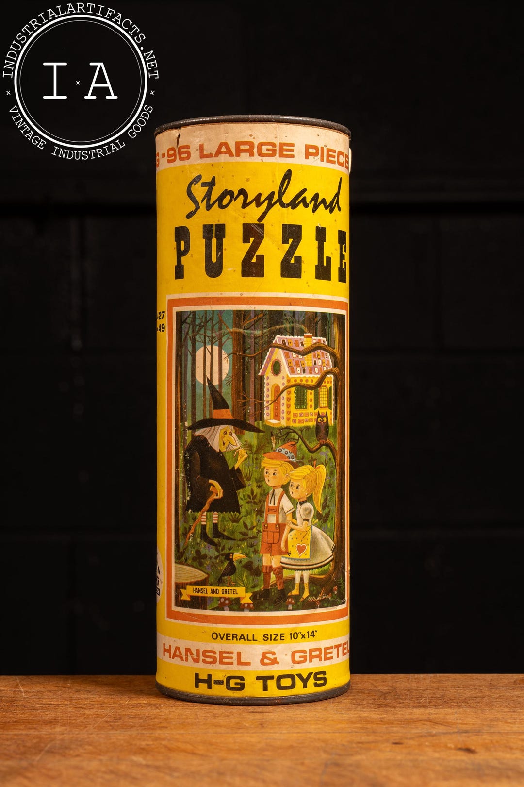 Vintage Hansel and Gretel Storyland Puzzle in Can - Etsy