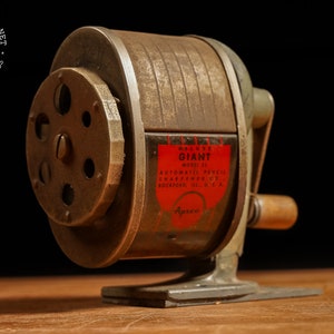Vintage Pencil Sharpener - Etsy
