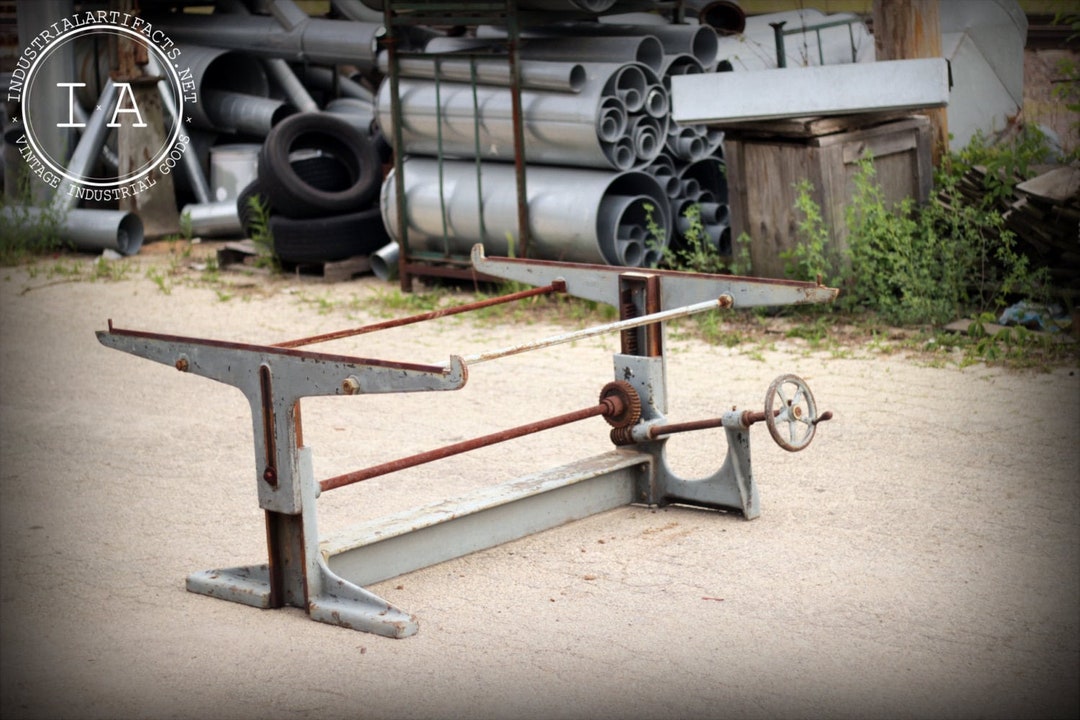 Antique Industrial Cast Iron Adjustable Factory Machine Base - Etsy