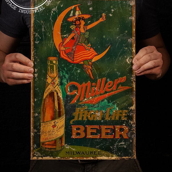 Miller High Life Sign - Etsy