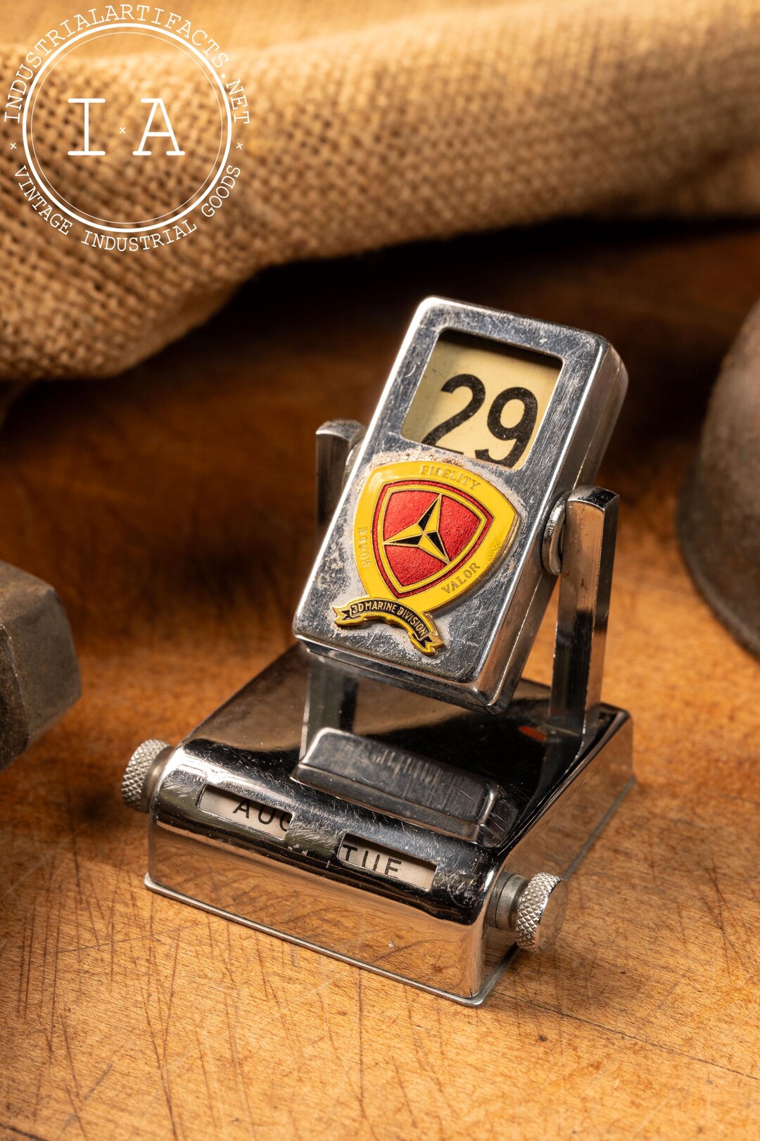 Vintage USMC Perpetual Calendar - Etsy