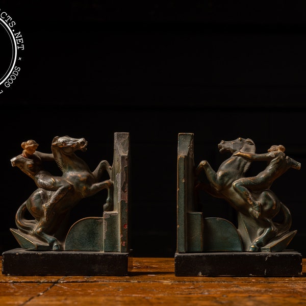 Antique Copper Bookends - Etsy