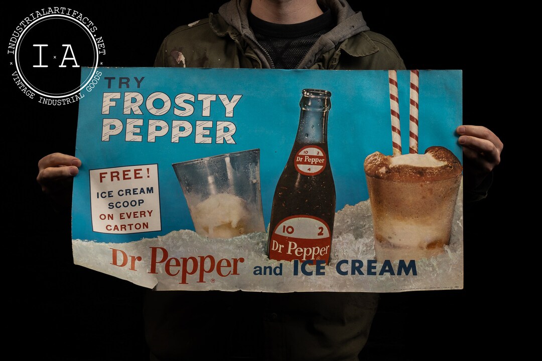 Vintage Dr. Pepper Poster - Etsy
