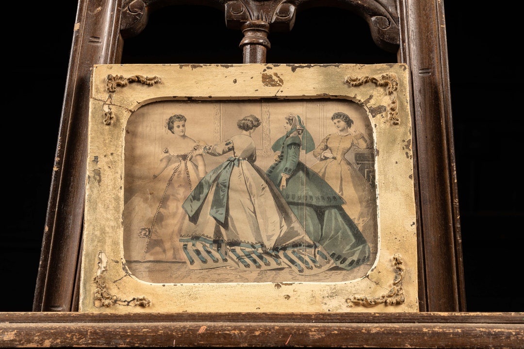 Framed Godey's Lady's Book Fashion Plate - Etsy