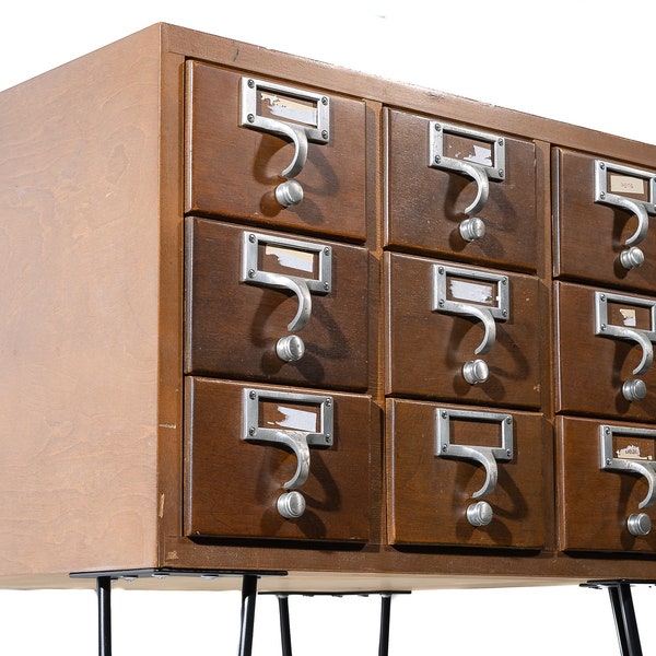 Card Catalog Table - Etsy