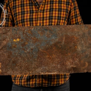 Antique Painted Tin Storefront Sign - Etsy