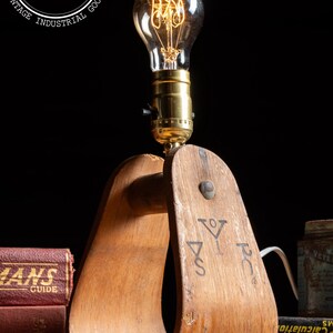Vintage Monogrammed Western-inspired Wooden Stirrup Lamp - Etsy