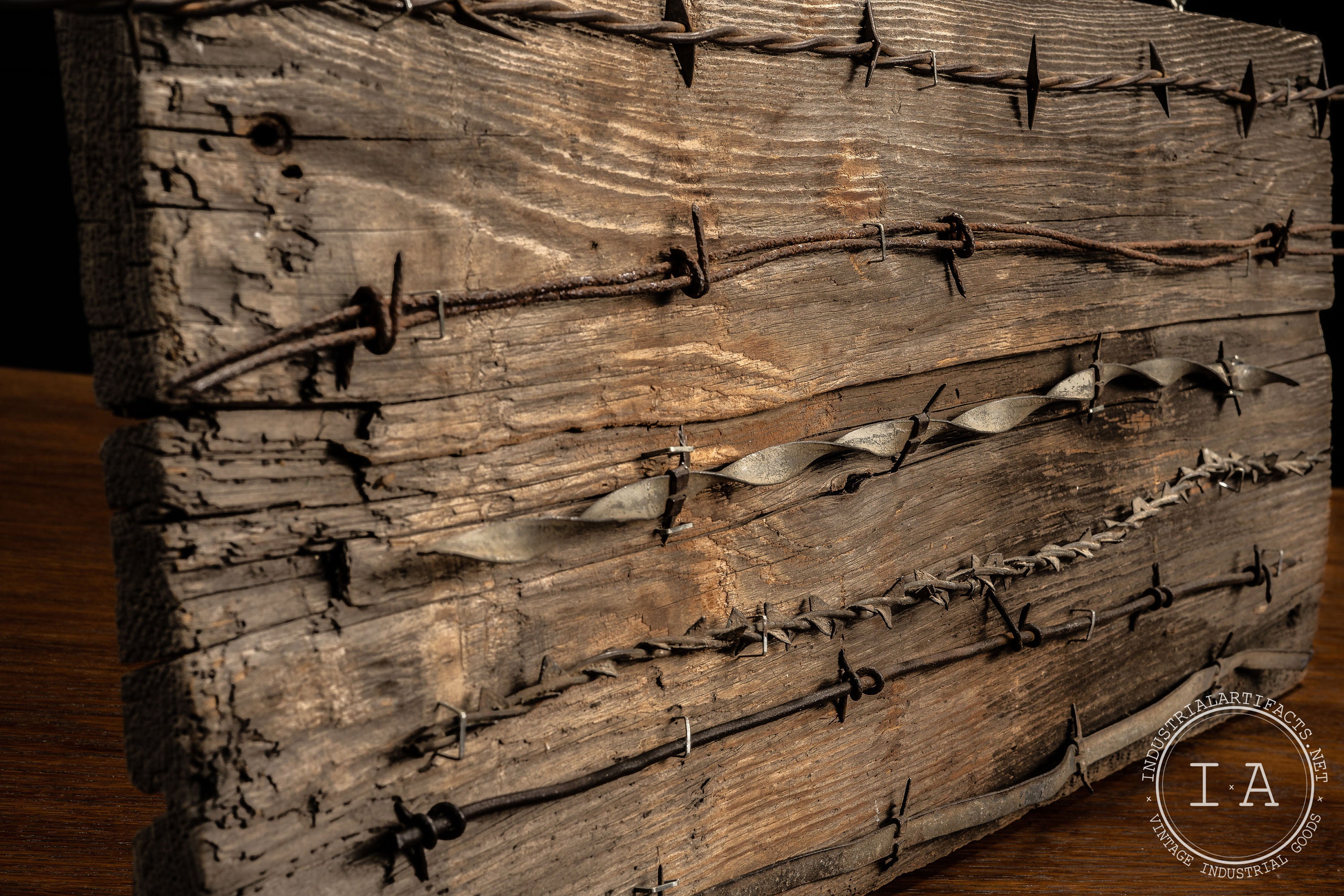 Other Assemblage 528 Antique Barbed Wire Display Art Collection 18 ...