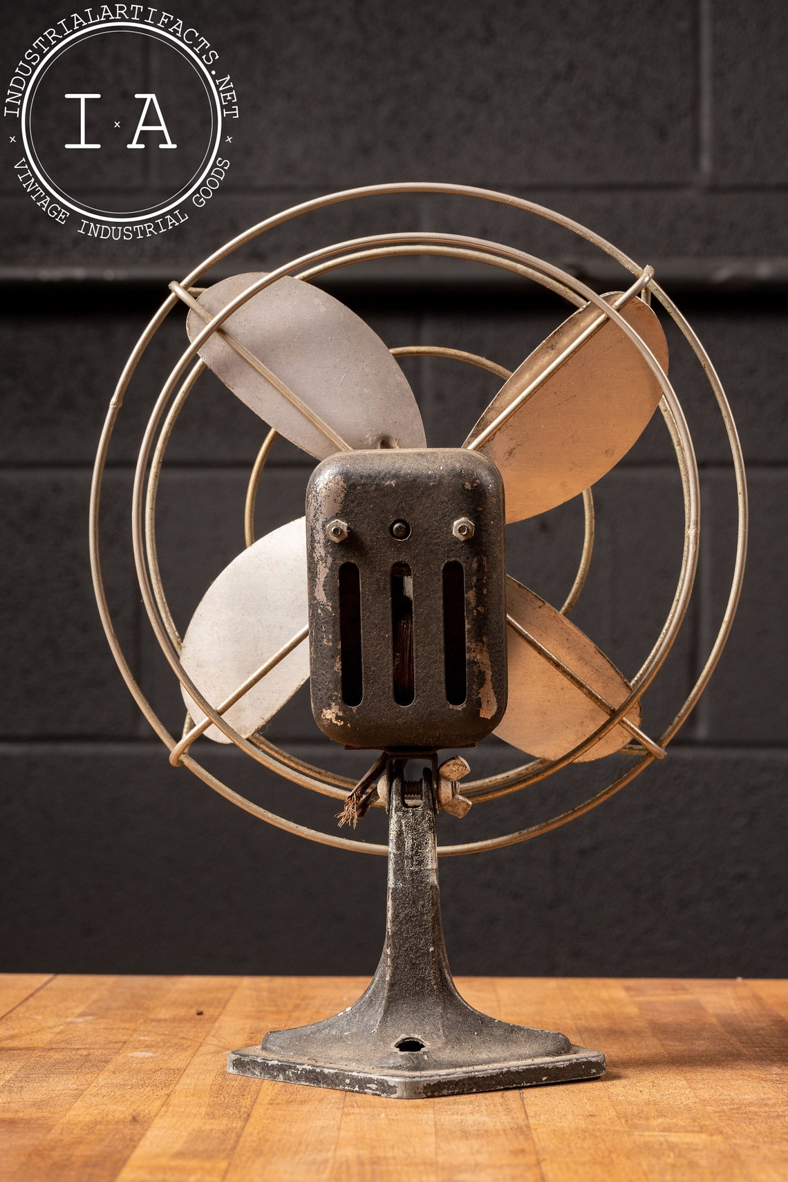 Midcentury Industrial Table Fan - Etsy