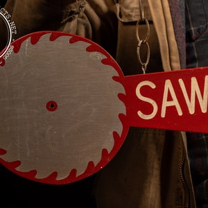 Vintage Saw Sharpening Figural Trade Sign - Etsy