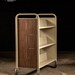 Vintage Library Rolling Cart - Etsy