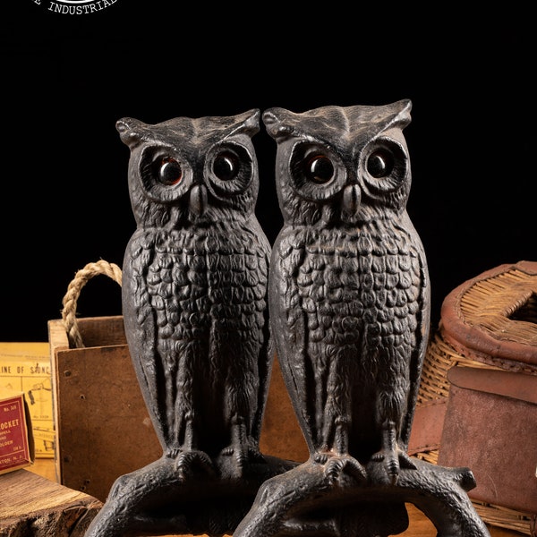 Cast Iron Owls - Etsy