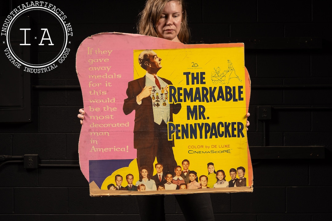 Vintage Remarkable Mr. Pennypacker Lobby Standee - Etsy
