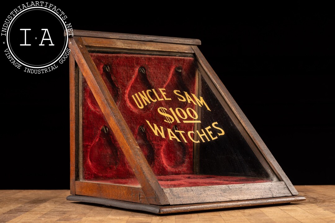 Early 20th Century Uncle Sam Pocket Watch Store Counter Display - Etsy