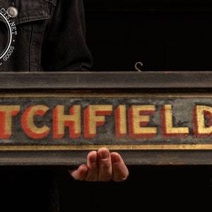 Early 20th Century Undertaker Storefront Sign - Etsy