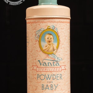 Vanta Sterilized Baby Powder Tin - Etsy