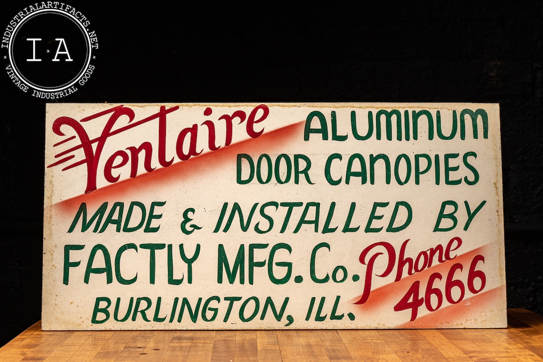 C. 1920s Hand-painted Remodeling Company Sign - Etsy