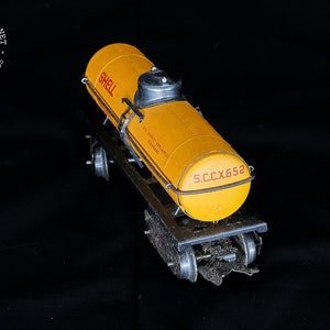Vintage Marx Yellow Train Car - Etsy