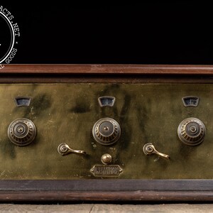 Antique "masterpiece" 6F6 5-tube Table Radio by Freshman - Etsy