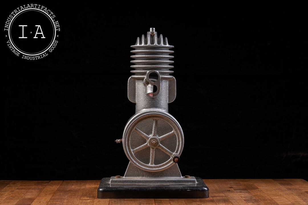 Vintage Cast Metal Two Stage Engine Demonstrator - Etsy