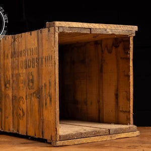 Vintage Hillsboro Beer Crate - Etsy