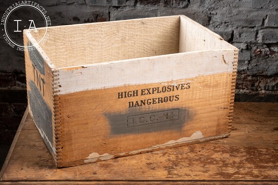 Early 20th Century Dupont Dynamite Box - Etsy