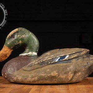 C. 1940 Glass Eye Atco Duck Decoy - Etsy