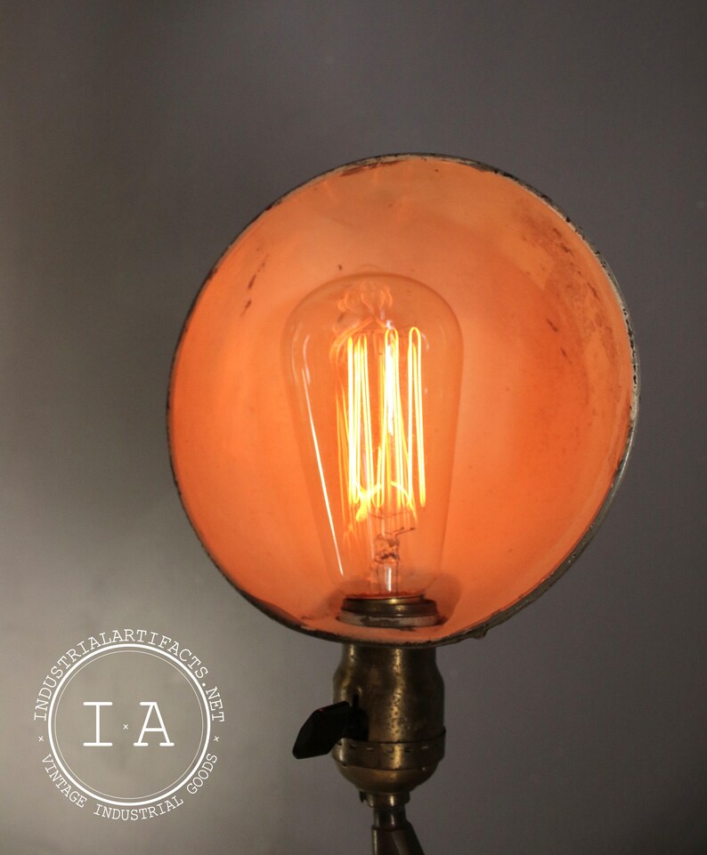 OC White Articulating Vintage Ball-joint Lamp - Etsy