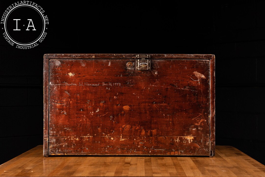 Vintage Baltimore Machinist Latching Tool Chest - Etsy