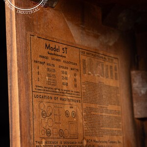 Vintage Model 5T Radio by RCA - Etsy