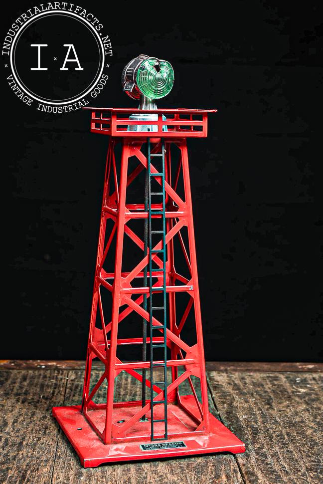 Lionel No. 394 Rotating Beacon Accessory - Red Tower Version With Box ...