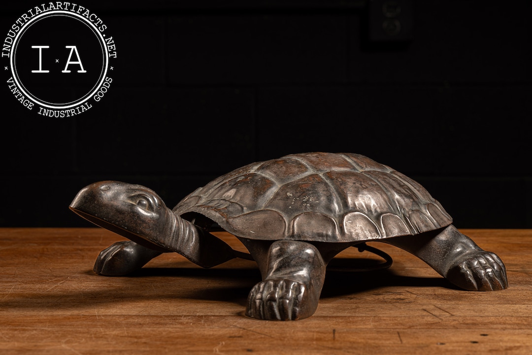 Early 20th Century Cast Iron Turtle Spittoon - Etsy