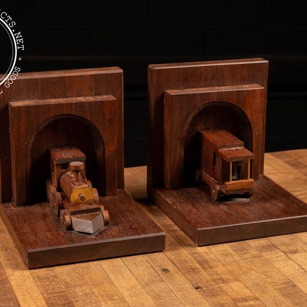 Train Bookends - Etsy