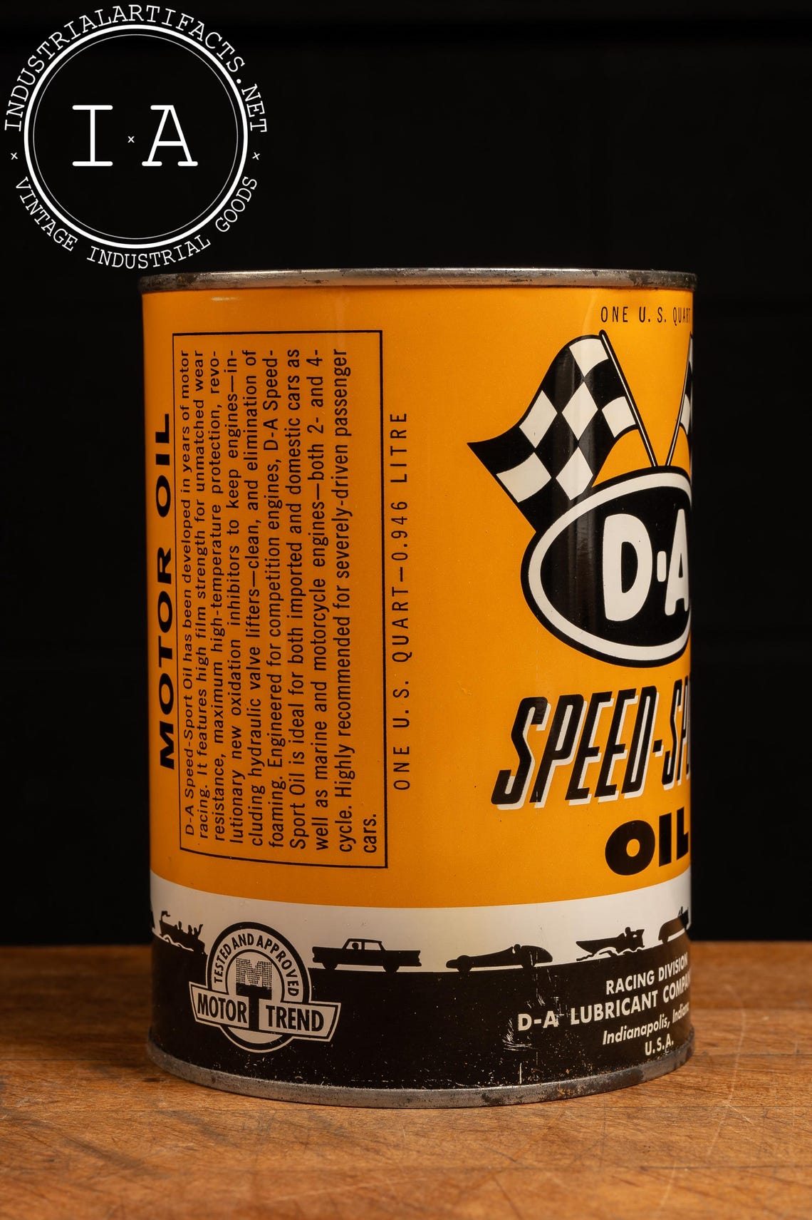 Vintage D-A Speed Sport Oil Can - Etsy