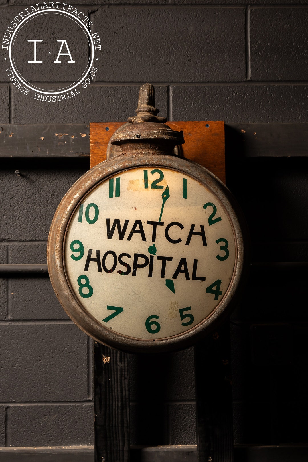Early 20th Century Double-sided Watch Hospital Lighted Globe Sign - Etsy