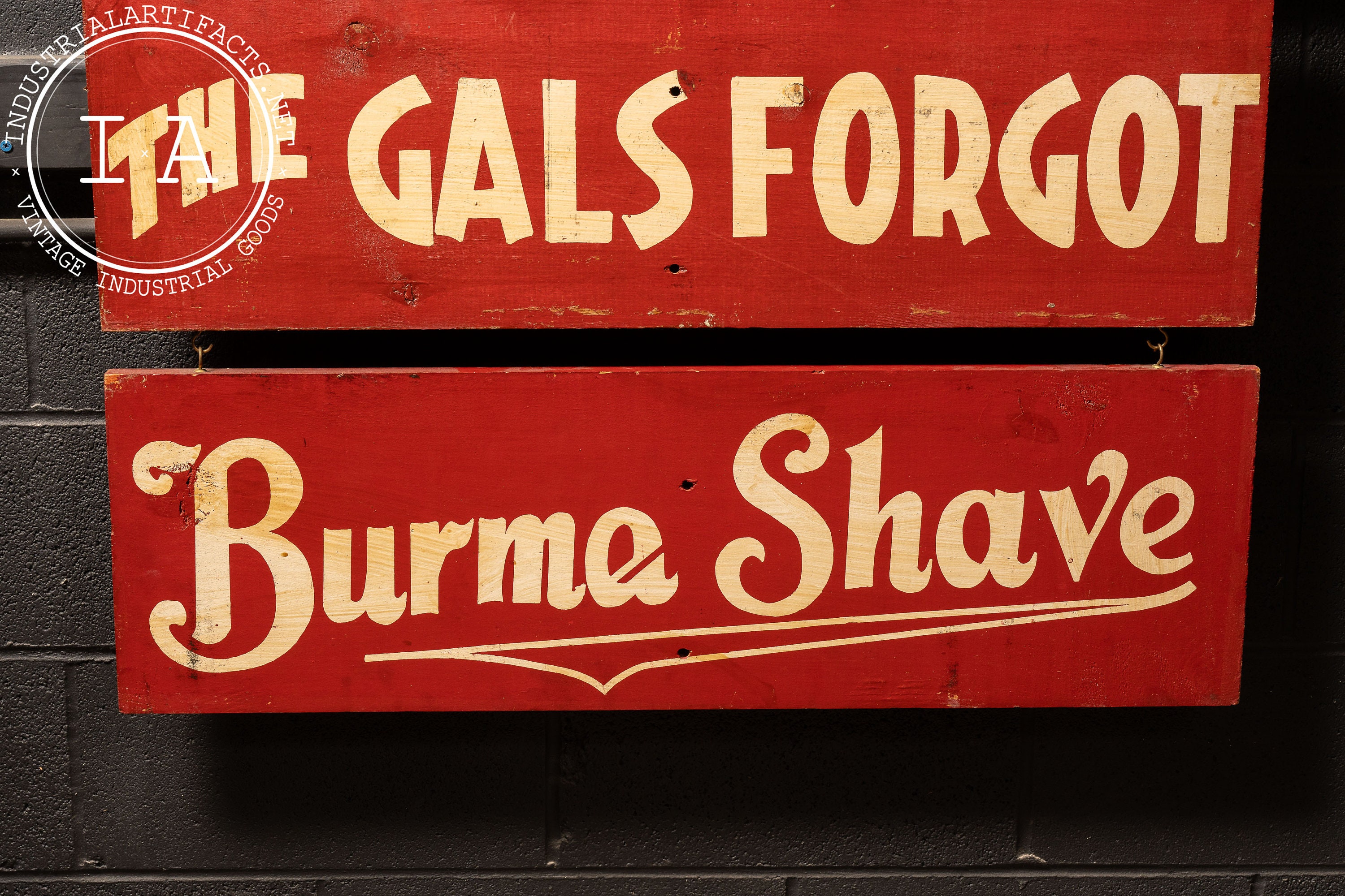Vintage Burma-shave Roadside Sign Complete Set - Etsy