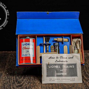 Lionel No. 927 Lubricating and Maintenance Kit for Model Trains - Etsy