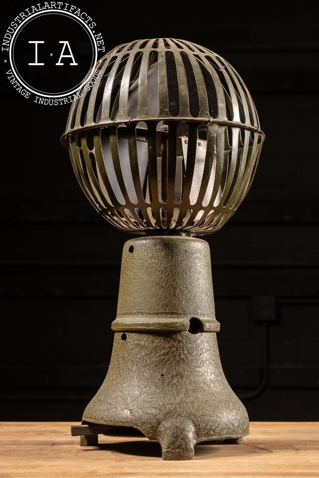 Antique Cast Metal Banker's Fan - Etsy