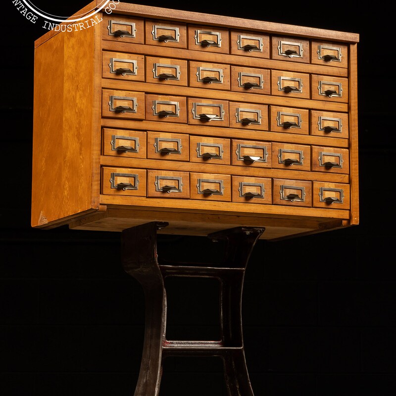 Card Catalog Table - Etsy