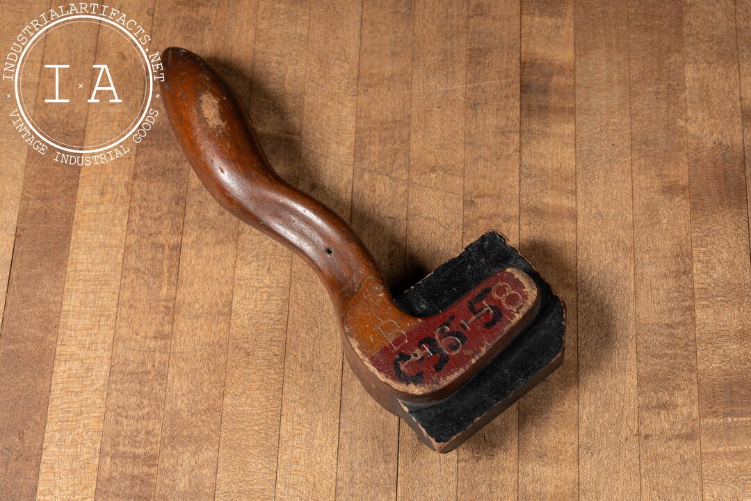 Antique Wooden Foundry Mold Latch Handle Etsy