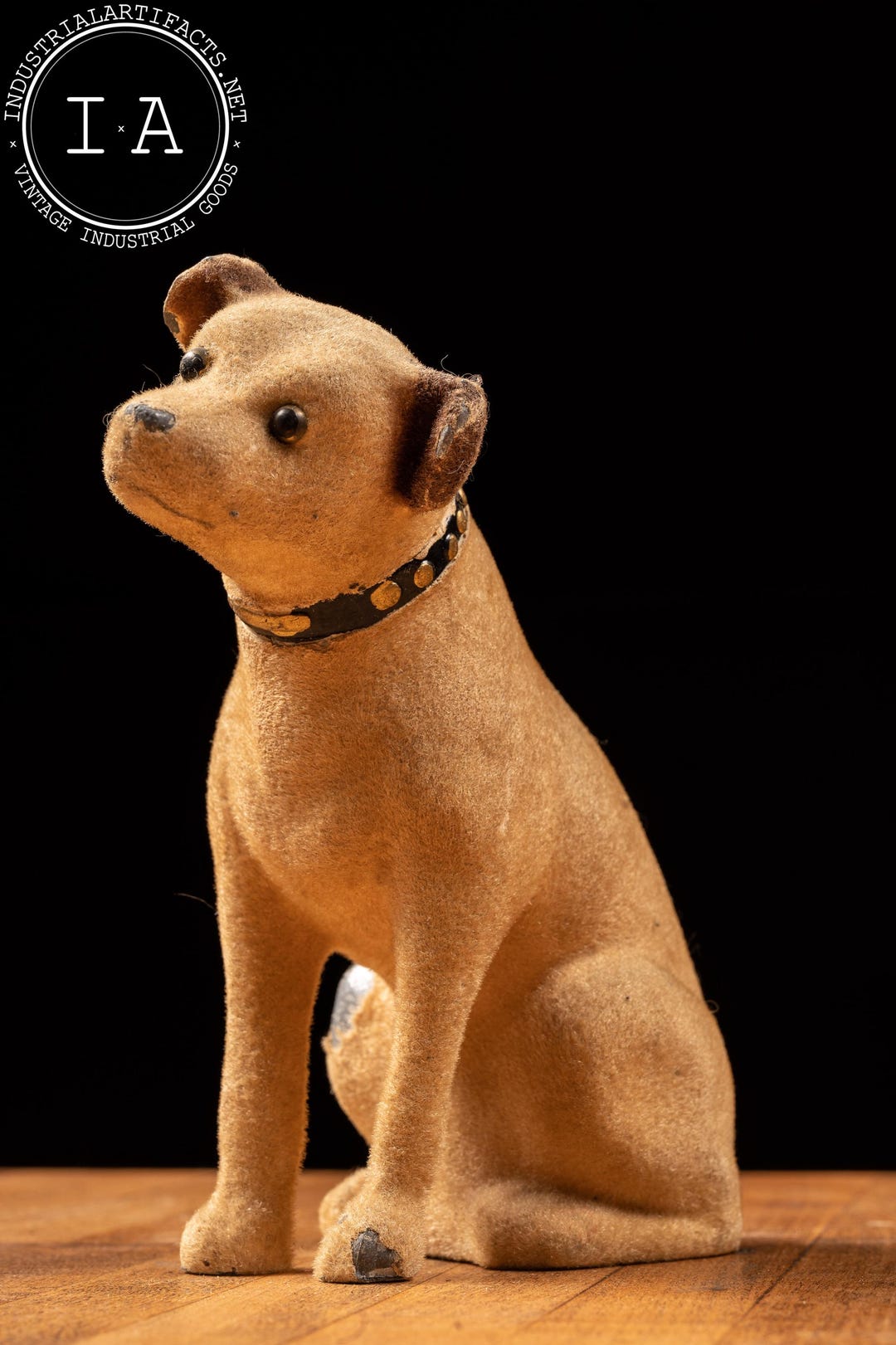 Vintage Nipper RCA Flocked Cast Metal Bank - Etsy