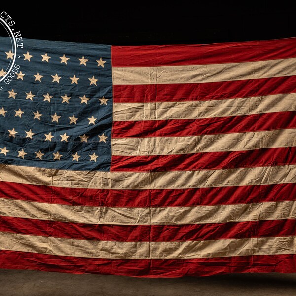 45 Star American Flag - Etsy
