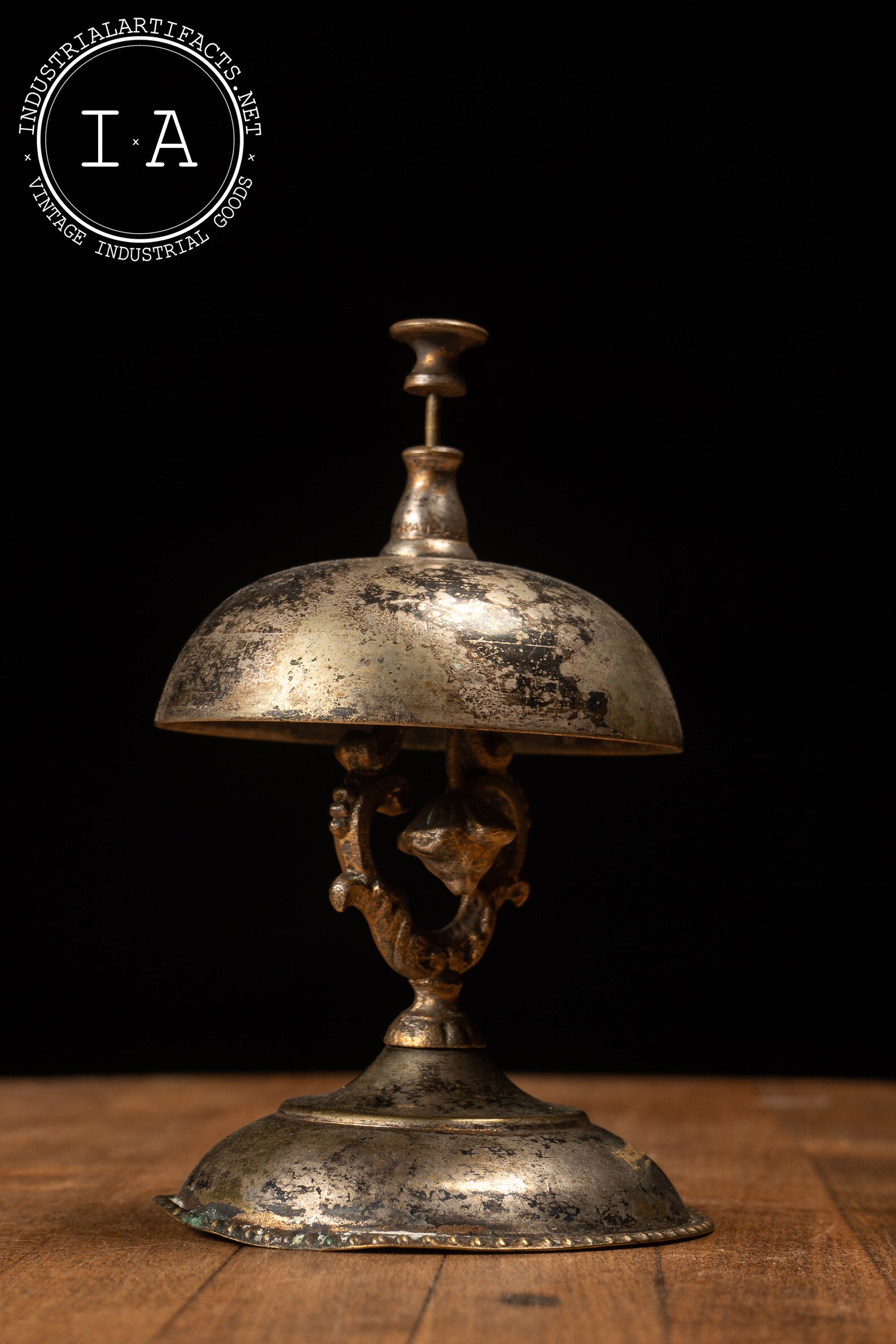 Antique Hotelier Desk Bell - Etsy