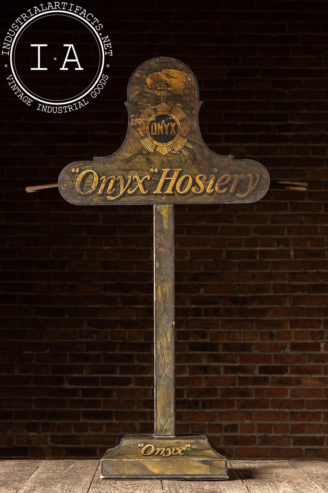C. 1920 Onyx Hosiery Tin Litho POS Store Display - Etsy