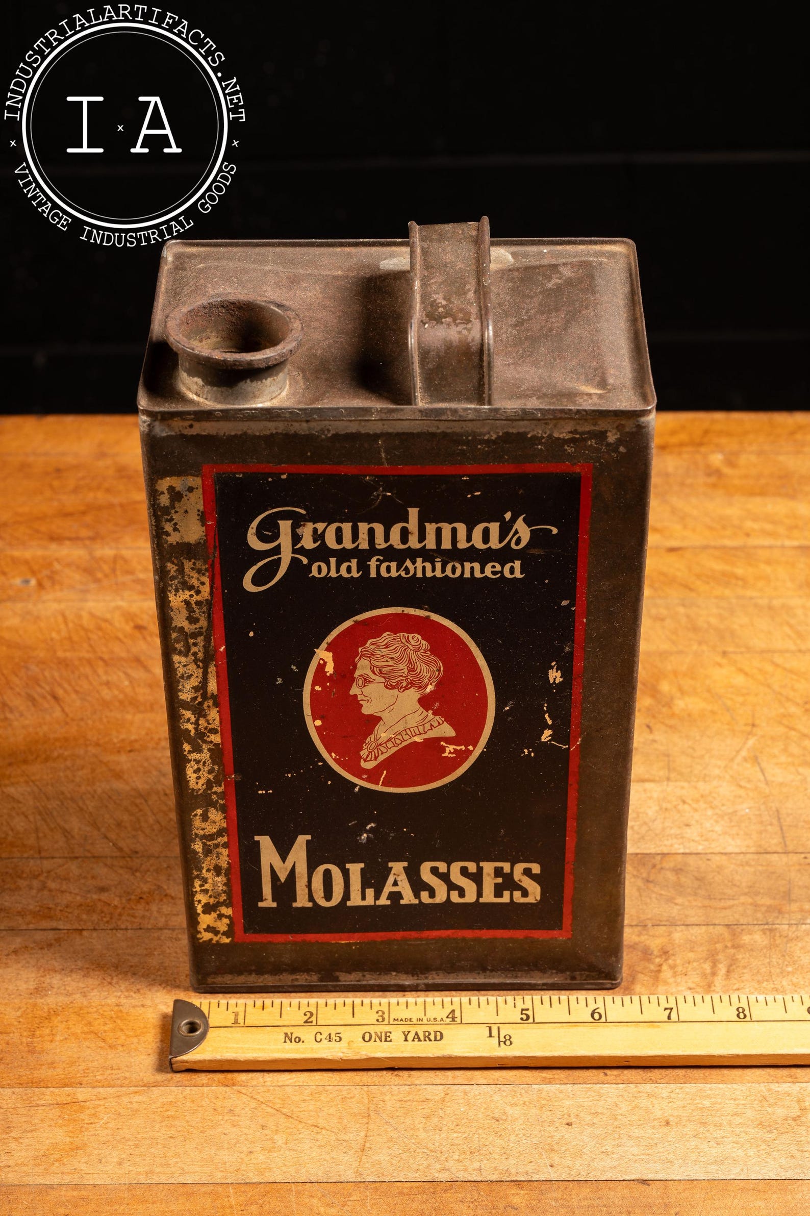 Grandmas Old Fashioned Molasses Tin - Etsy